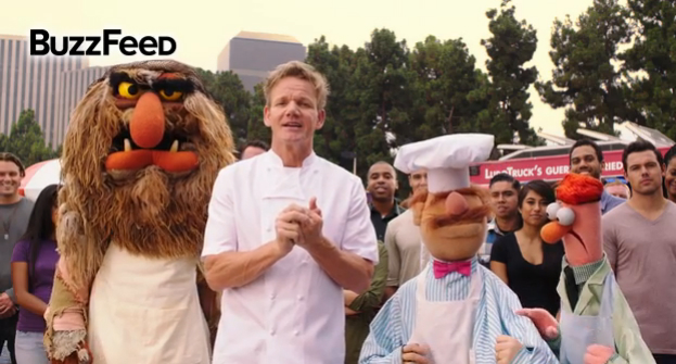 Hilarische video: Gordon Ramsay gaat de strijd aan met The Swedish Chef ...