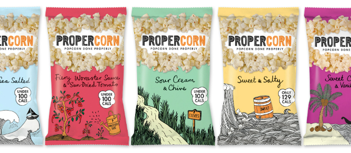 Mooi verpakt én goed van smaak: popcorn van Propercorn - Culy