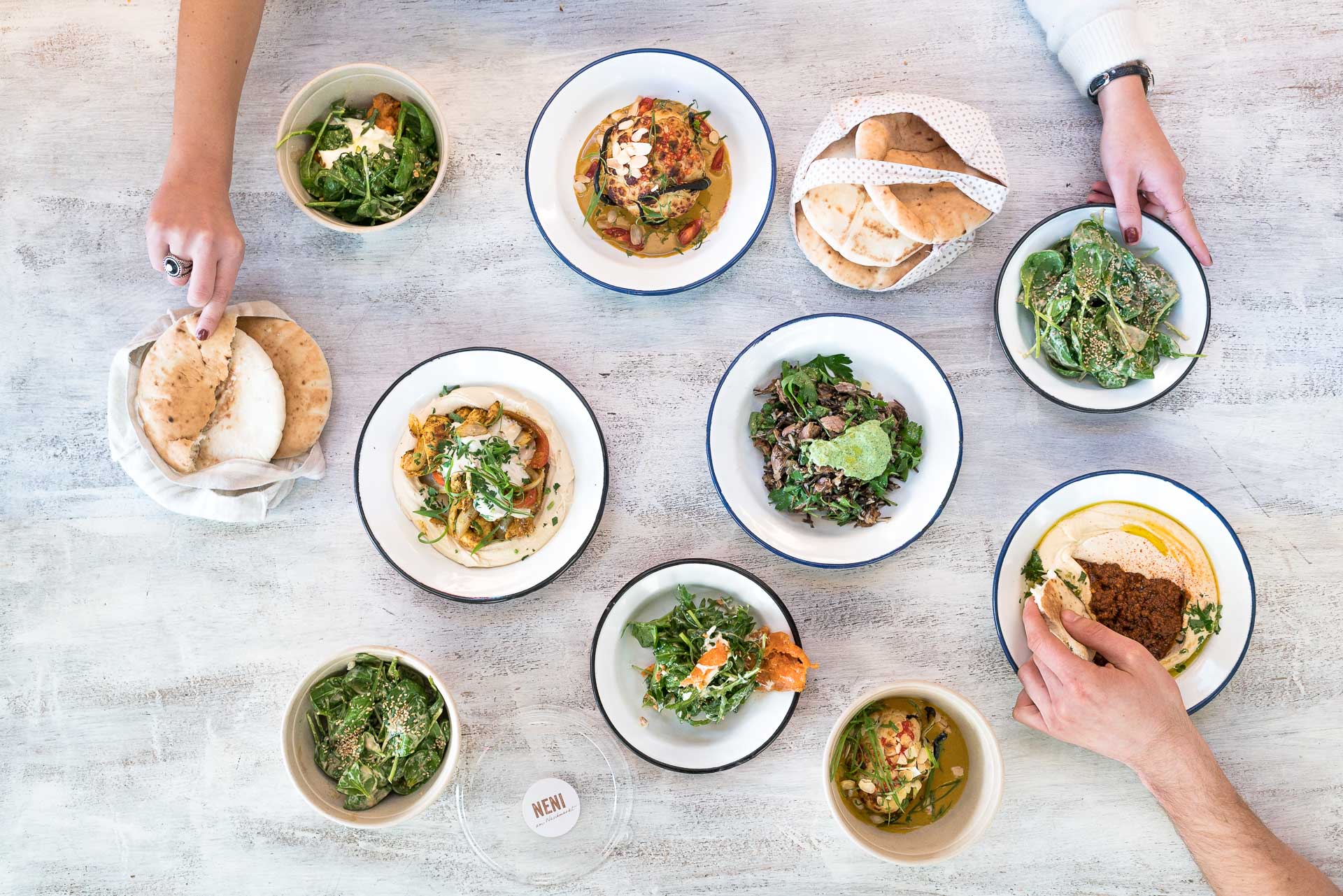 Brunchen met gerechten uit Tel Aviv bij NENI in Amsterdam - Culy.nl