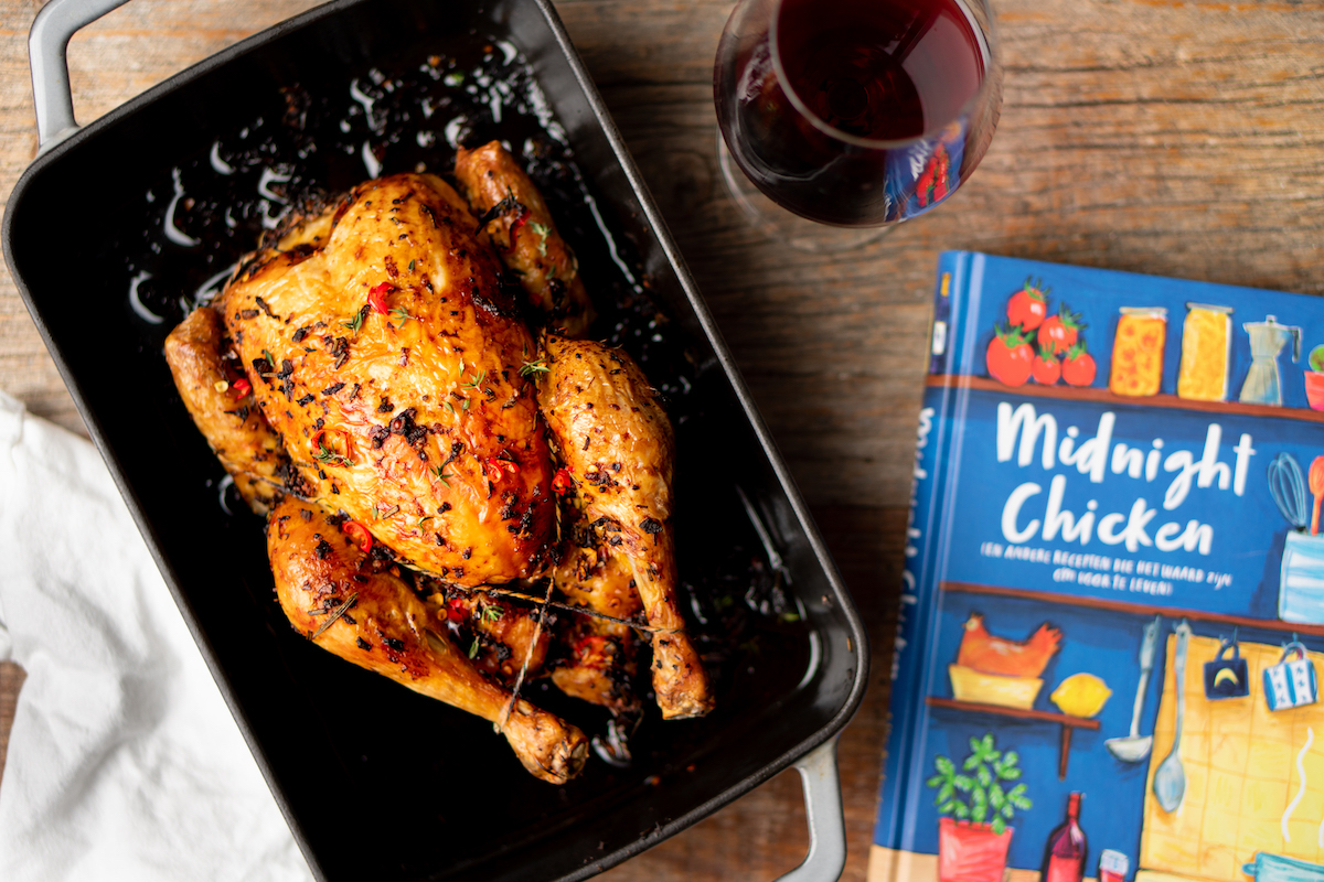 De befaamde gebraden kip uit 'Midnight Chicken' - Culy