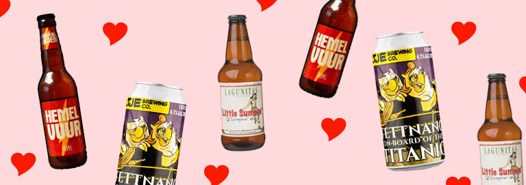 Cheers! Dit zijn de lekkerste bieren voor Valentijnsdag - Culy