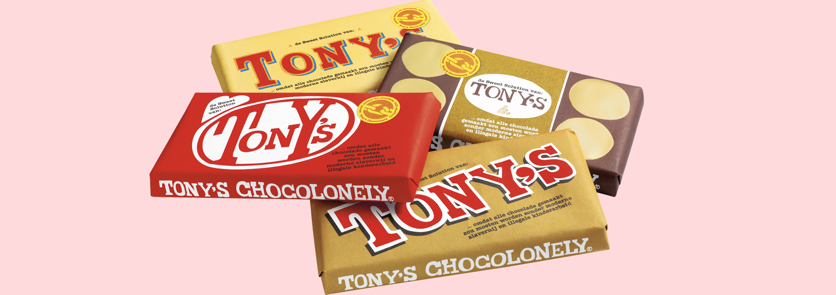 Sweet Solution: Tony's Chocolonely lanceert 'lookalike'-repen