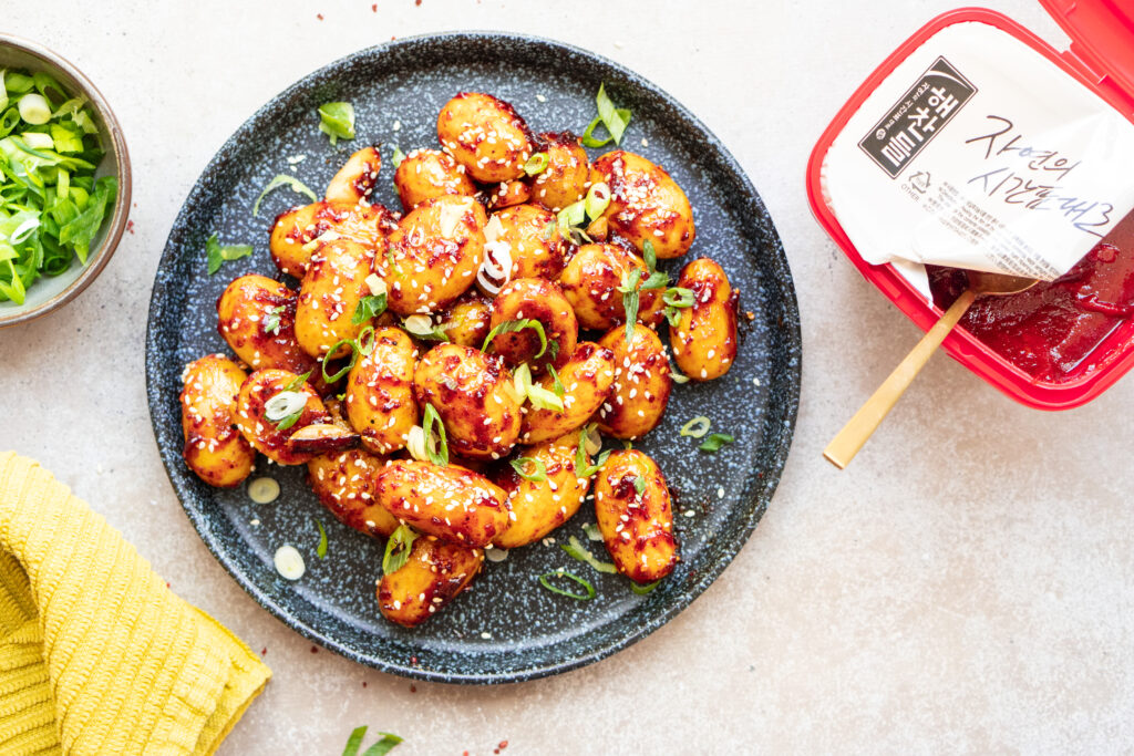 Gamja Jorim: sticky Koreaans geïnspireerde aardappeltjes