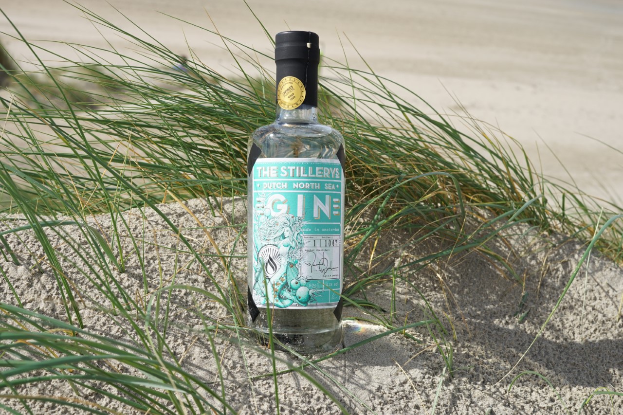 Martini met gin en zeekraal (een Maritime Martini!)