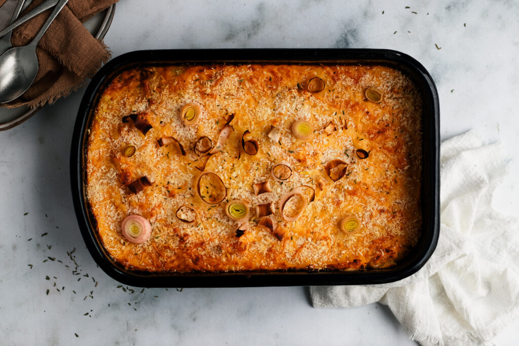 Preischotel met gehakt (makkelijke preiovenschotel) - Culy