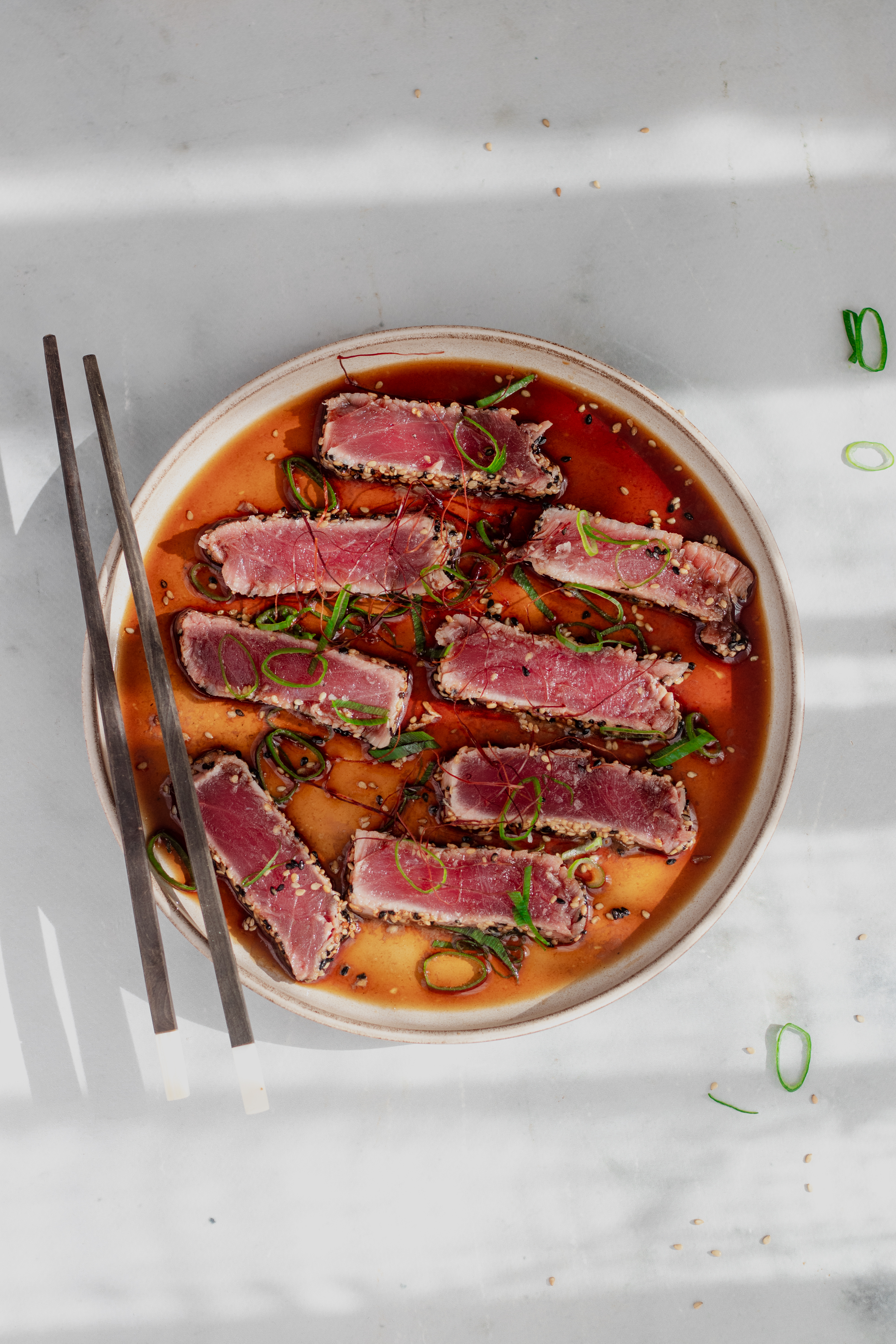 Tonijn tataki maken in 15 minuten - Culy